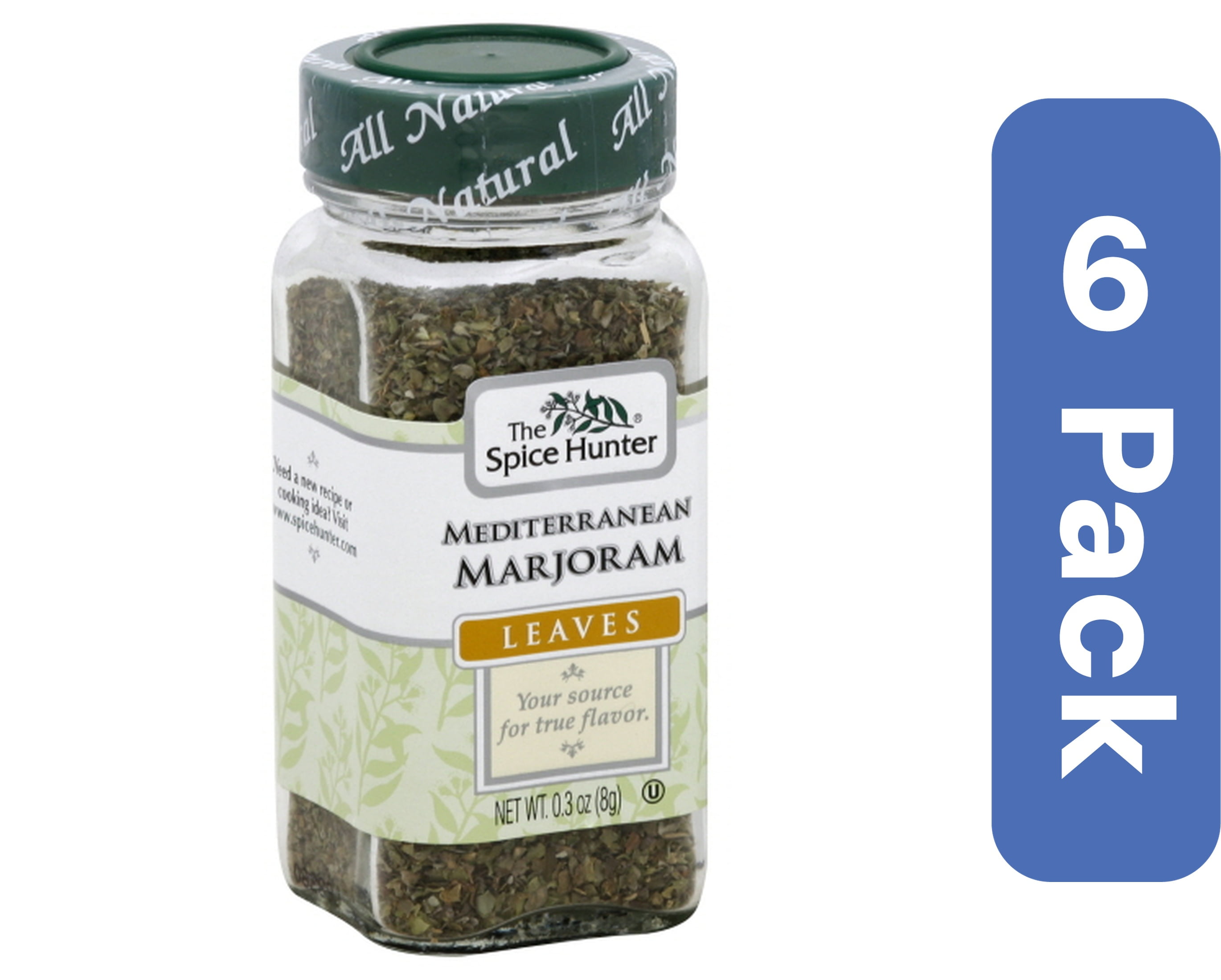 Spice Hunter Marjoram French 0.3 oz (Pack Of 6) - Walmart.com