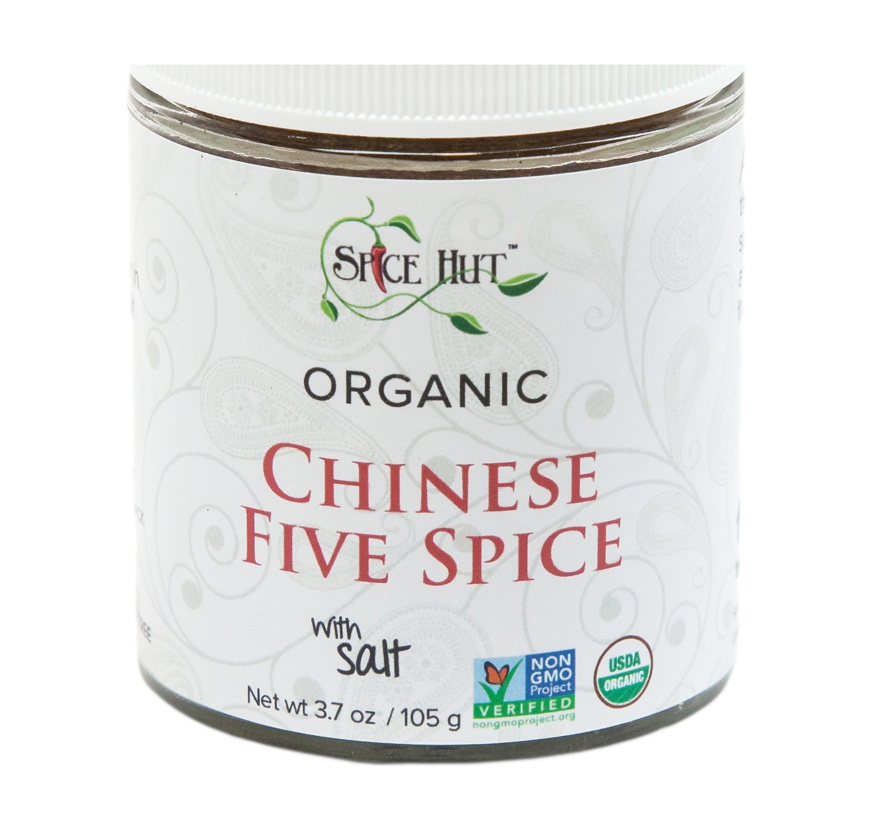 Spice Hut - Chinese 5 Spice Powder, Organic, with Salt - Vegan, Gluten ...