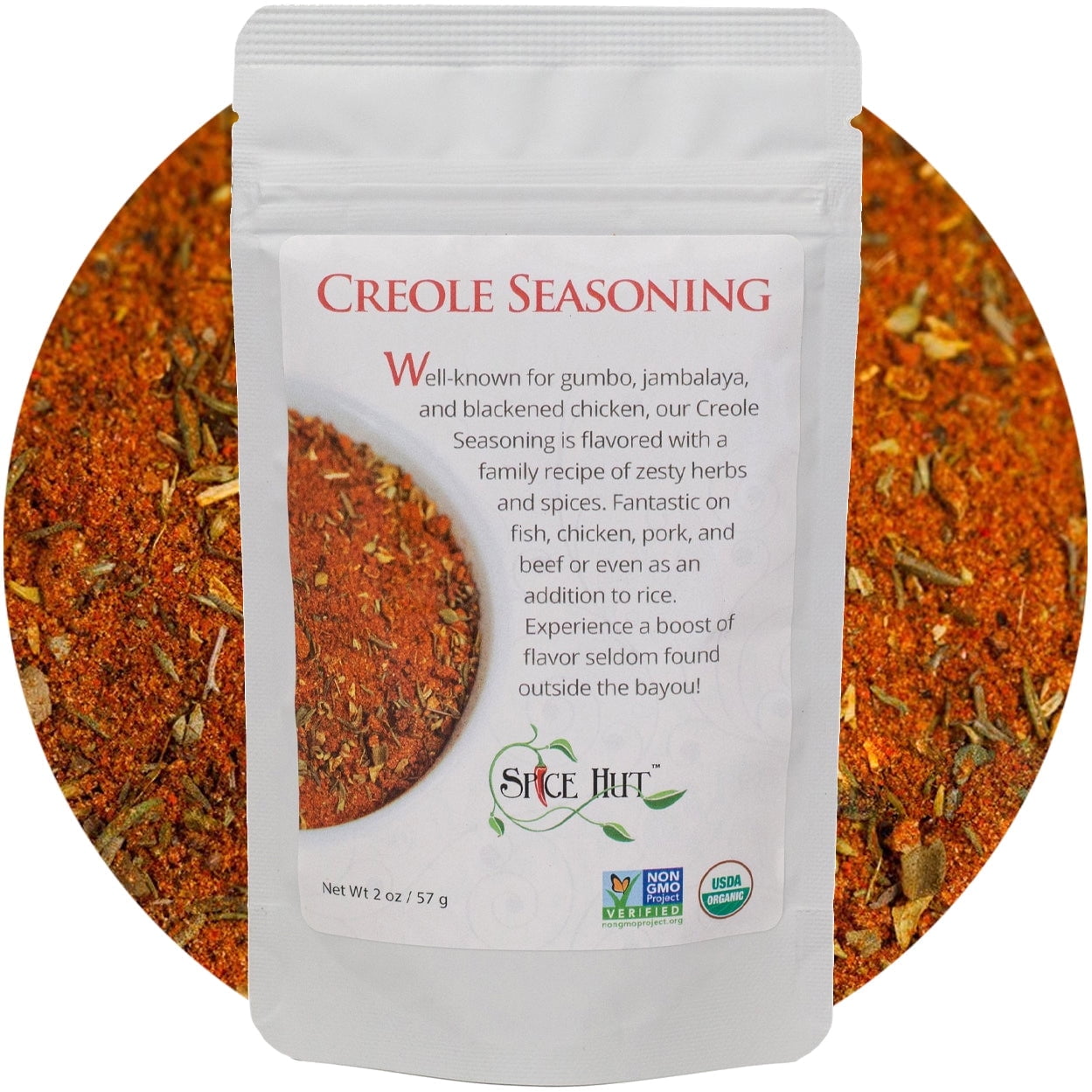 The Spice Hut - Creole Seasoning - Organic, Salt-Free Seasoning ...