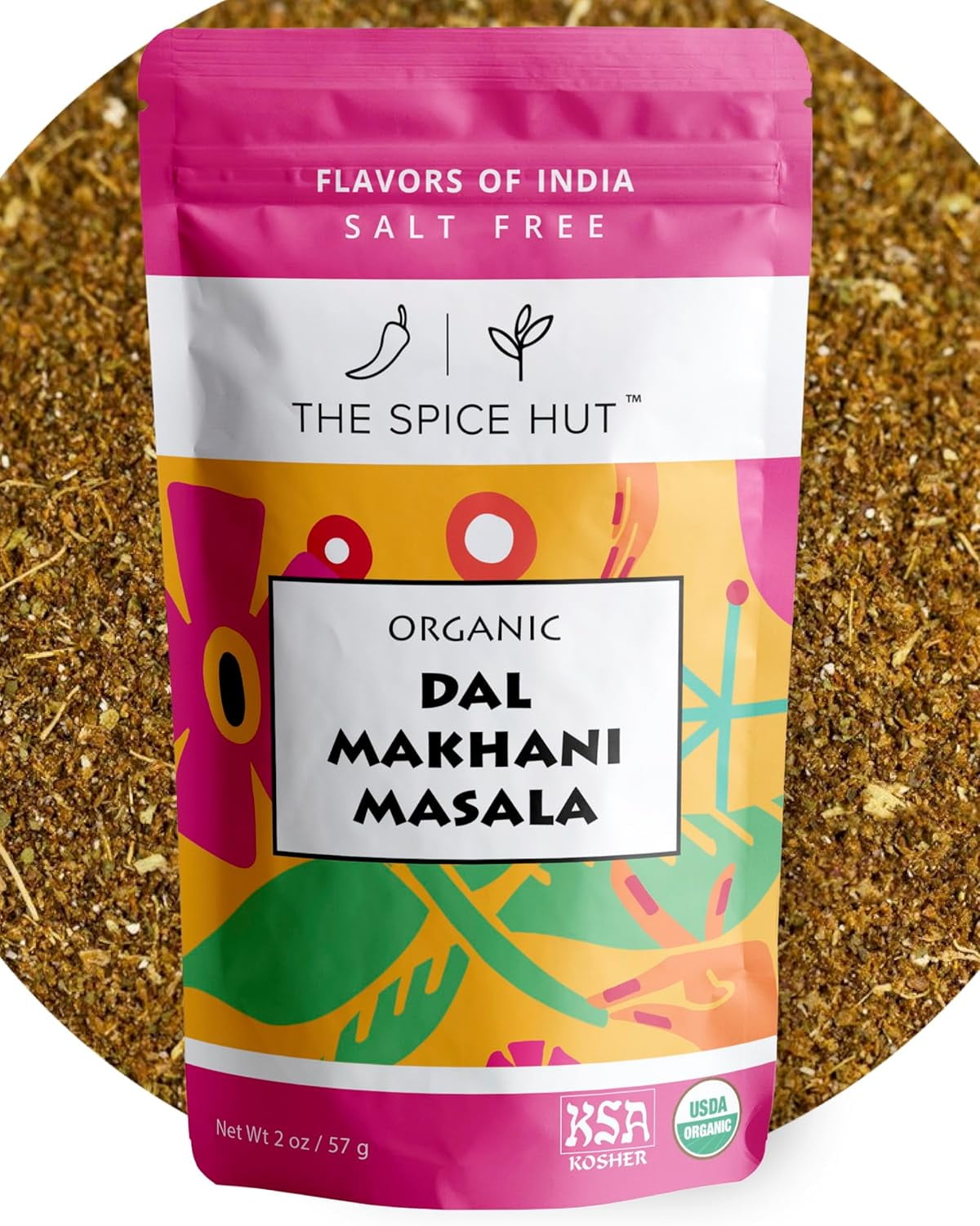 Spice Hut - Dal Makhani Lentil Seasoning Organic Salt-Free Indian ...