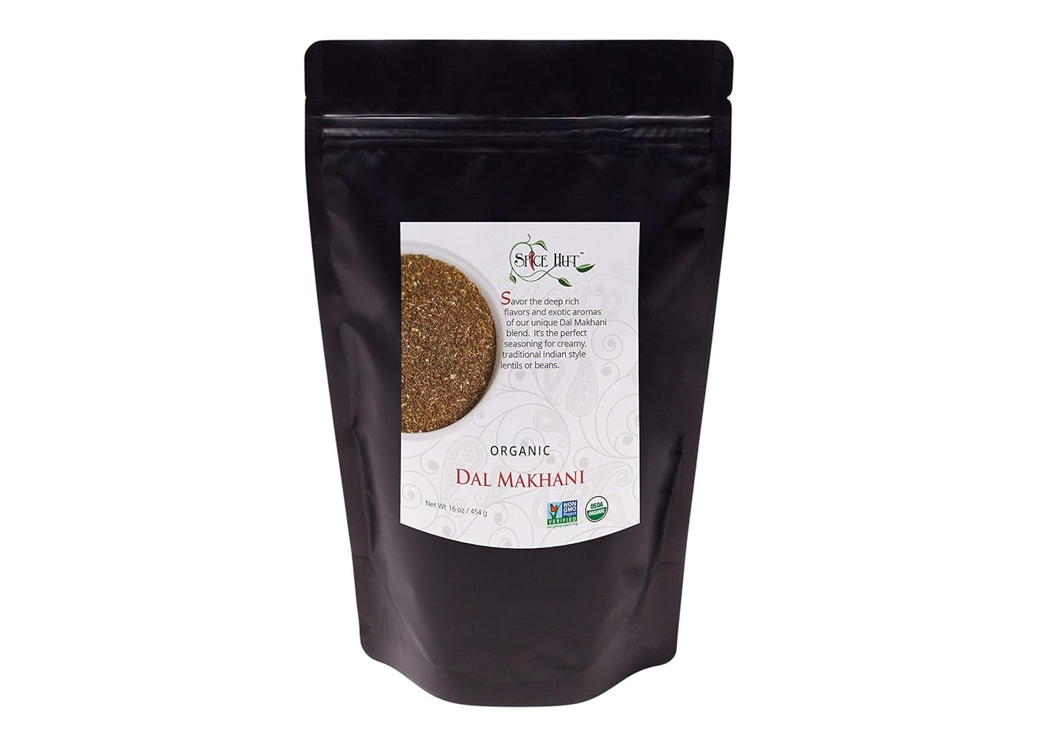 The Spice Hut - Dal Makhani Lentil Seasoning - Organic, Salt-Free ...