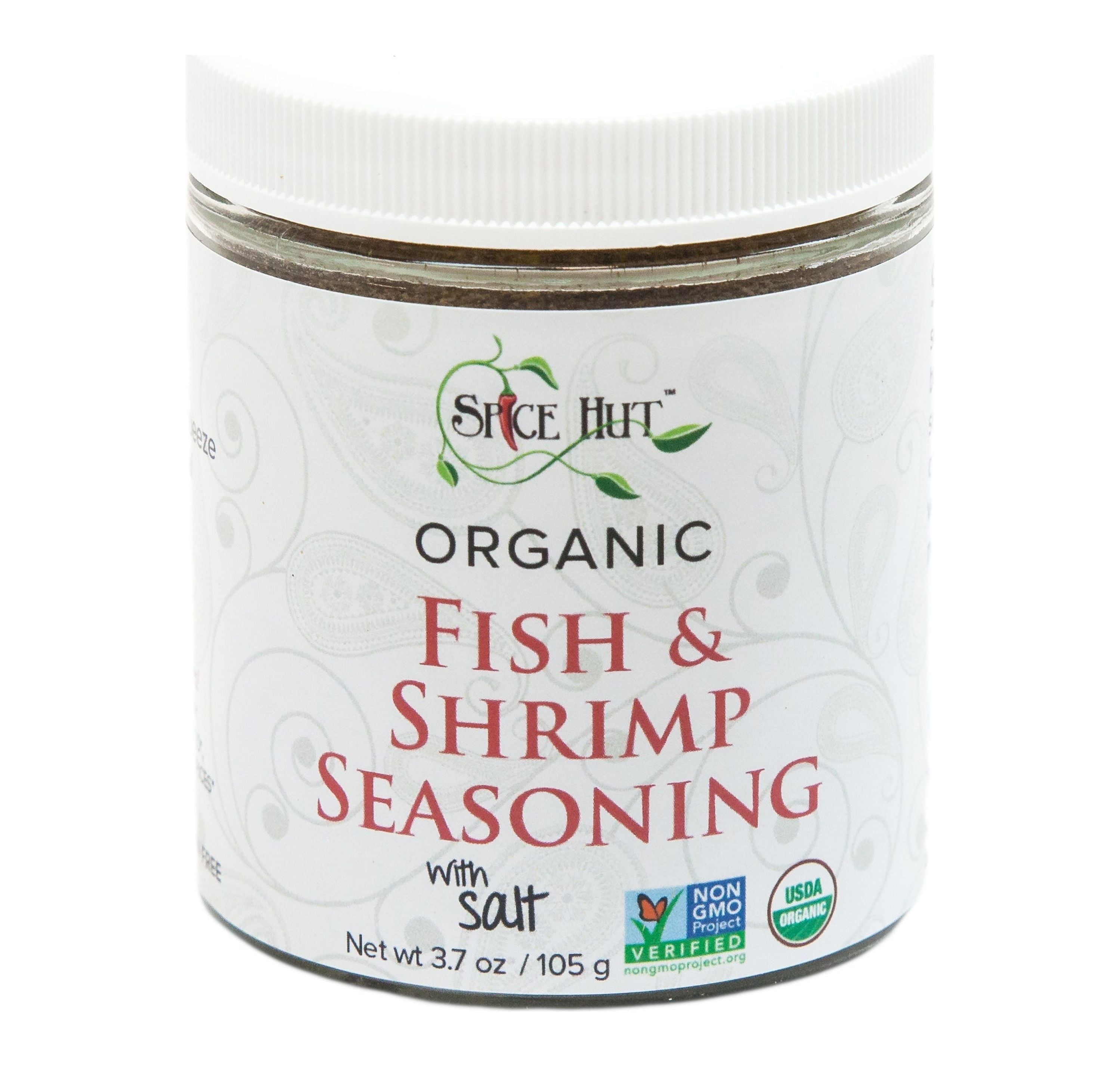 Spice Hut - Fish & Shrimp Seafood Seasoning, Organic, with Salt ...