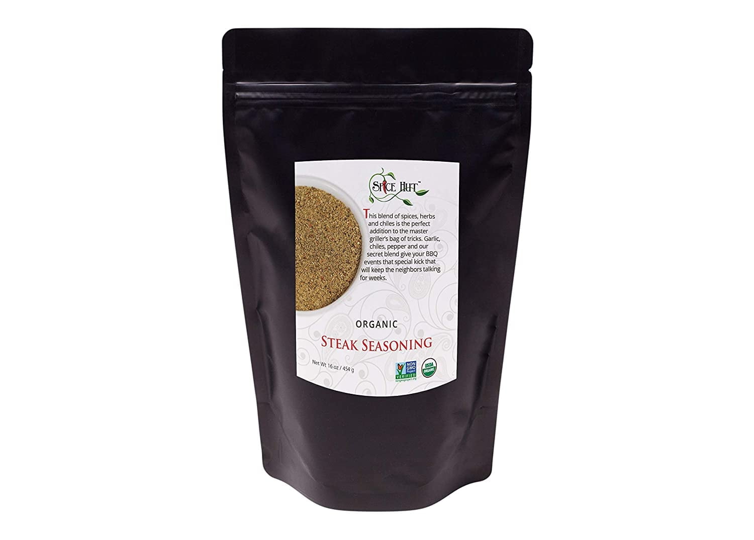 The Spice Hut - Steak Seasoning & Dry Rub - Organic, Salt-Free ...