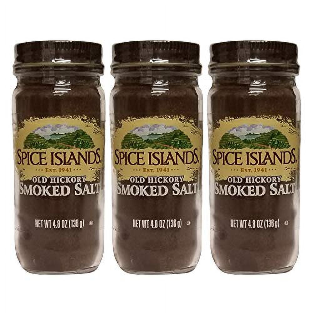 Spice Island Old Hickory Smoked Salt, 4.8-Ounce Jars (Pack of 3 ...