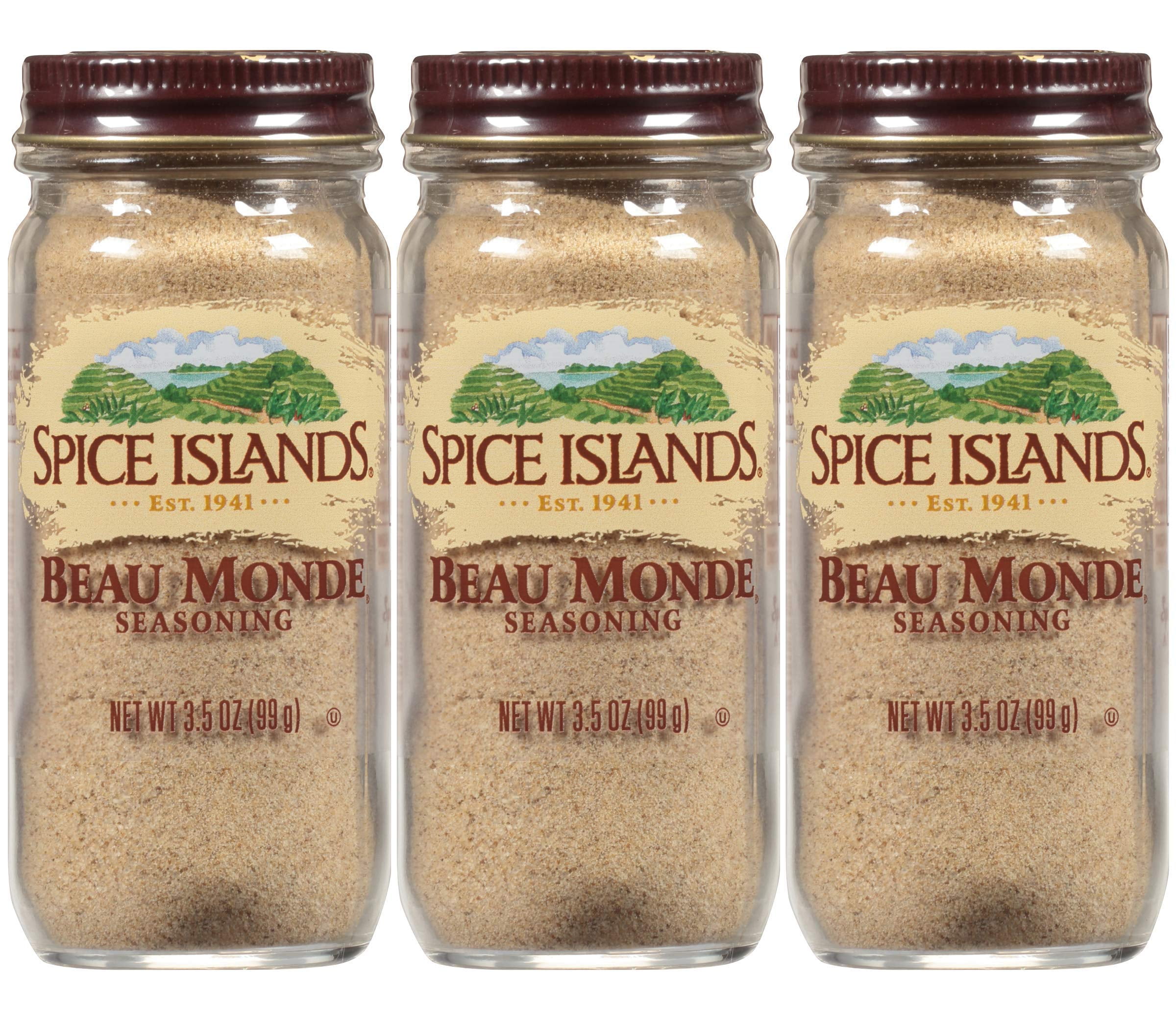 Spice Islands Beau Monde CI30 Seasoning, 3.5-Ounce (Pack of 3) - Walmart.com