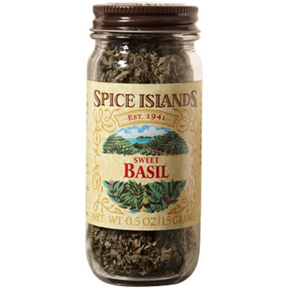 Spice Islands Sweet Basil, 0.5 oz - Walmart.com