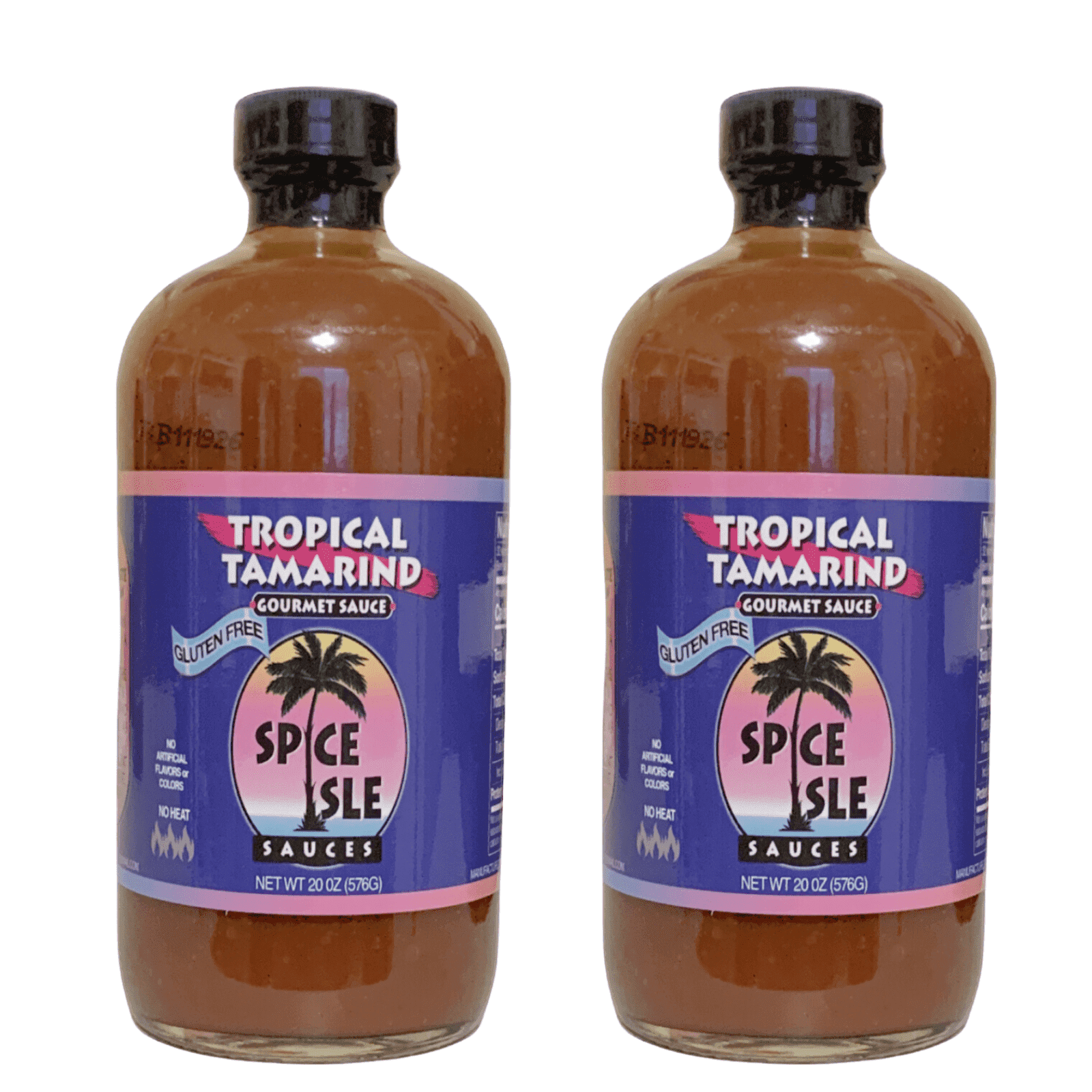 Spice Isle Sauces Tropical Tamarind Gourmet Sauce, Mild Caribbean BBQ ...