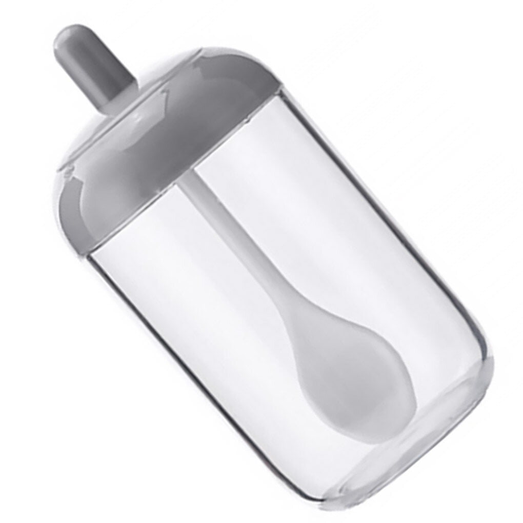 Spice Jar, Condiment Jar Spice Container, Clear Plastic Condiment ...