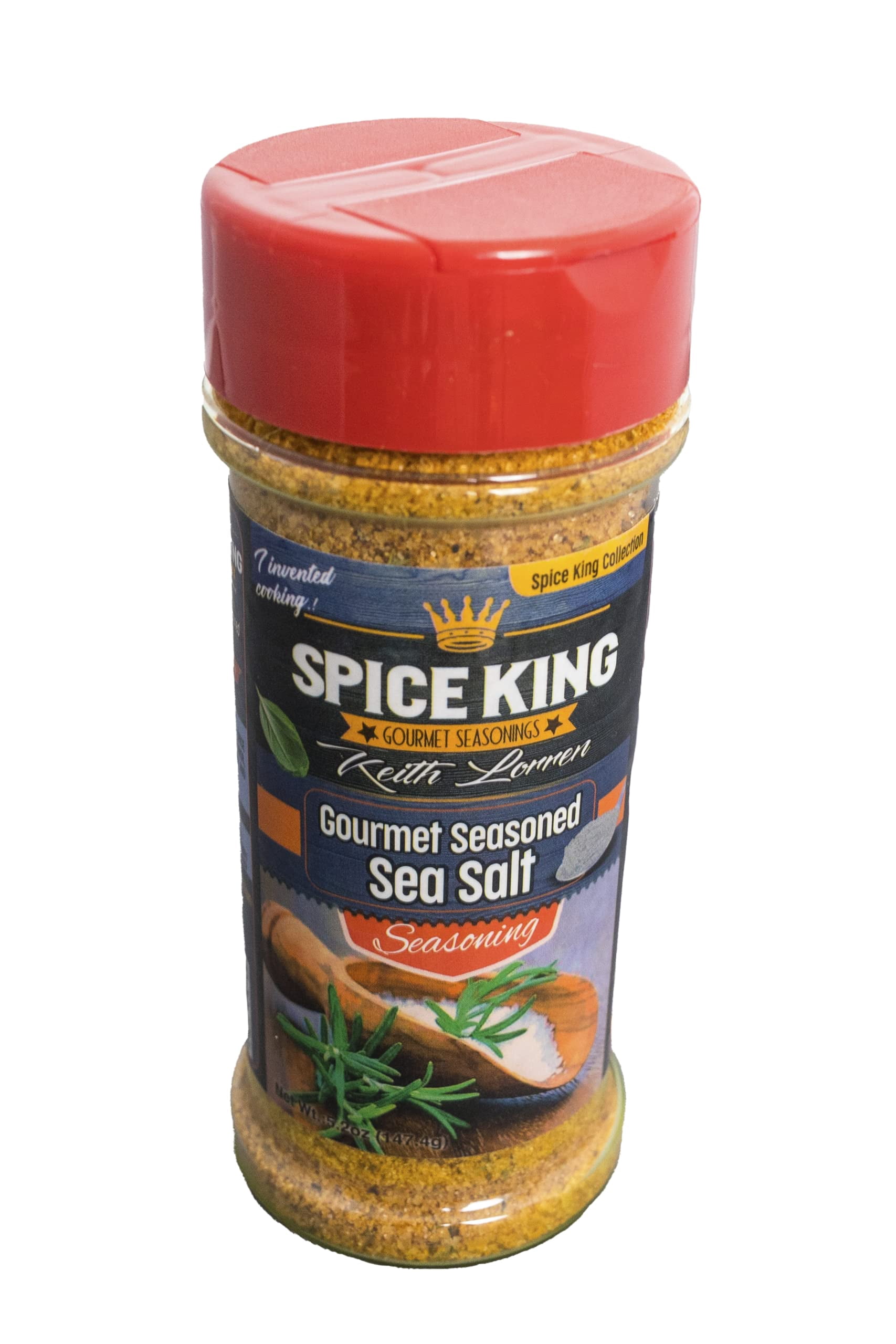 Spice King Gourmet Seasoned ZS23 Sea Salt - 5.2 oz Shaker -The Top ...