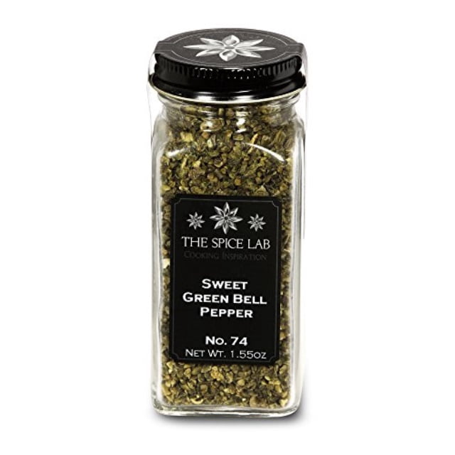 The Spice Lab, Green Bell Pepper Flakes, SKU:5074-4J, Sweet Dehydrated ...