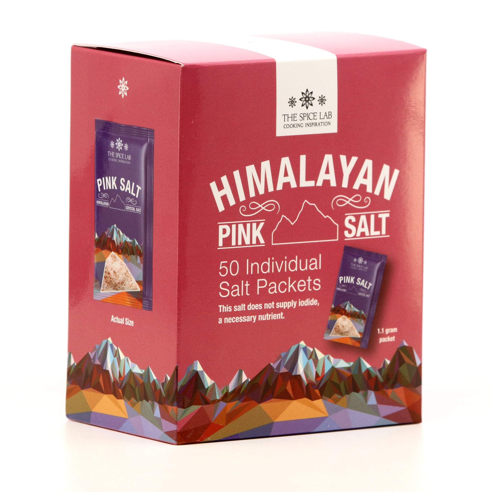 The Spice Lab Himalayan Pink Salt, Gourmet Fine Crystal, Kosher ...