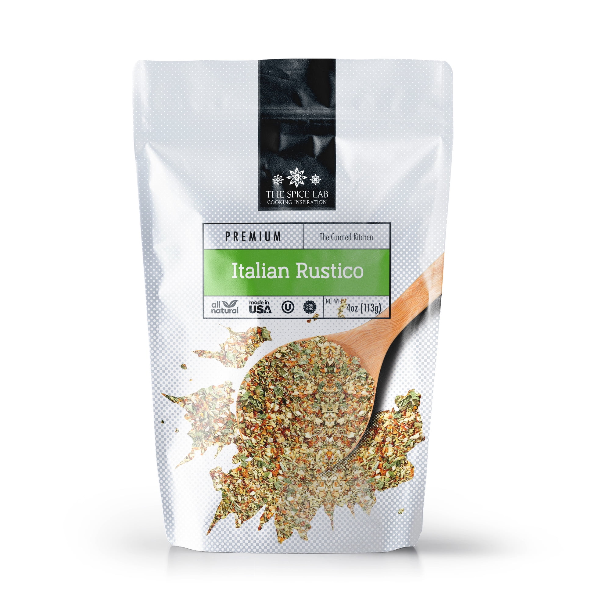 The Spice Lab Italian Rustico Seasoning – Gluten Free & Non-GMO ...