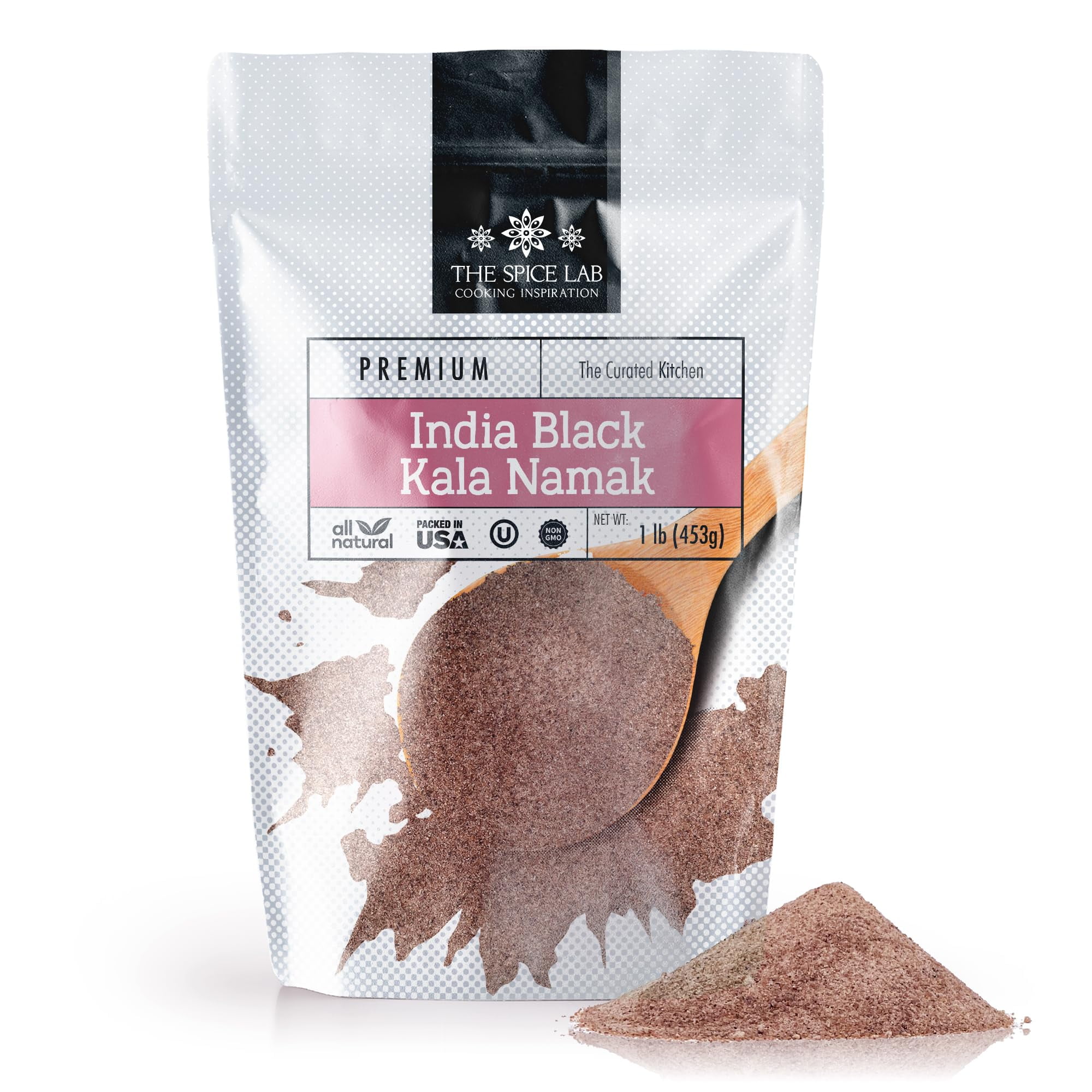 The Spice Lab Kala SBF3 Namak Black Salt - Indian Himalayan Black Salt ...