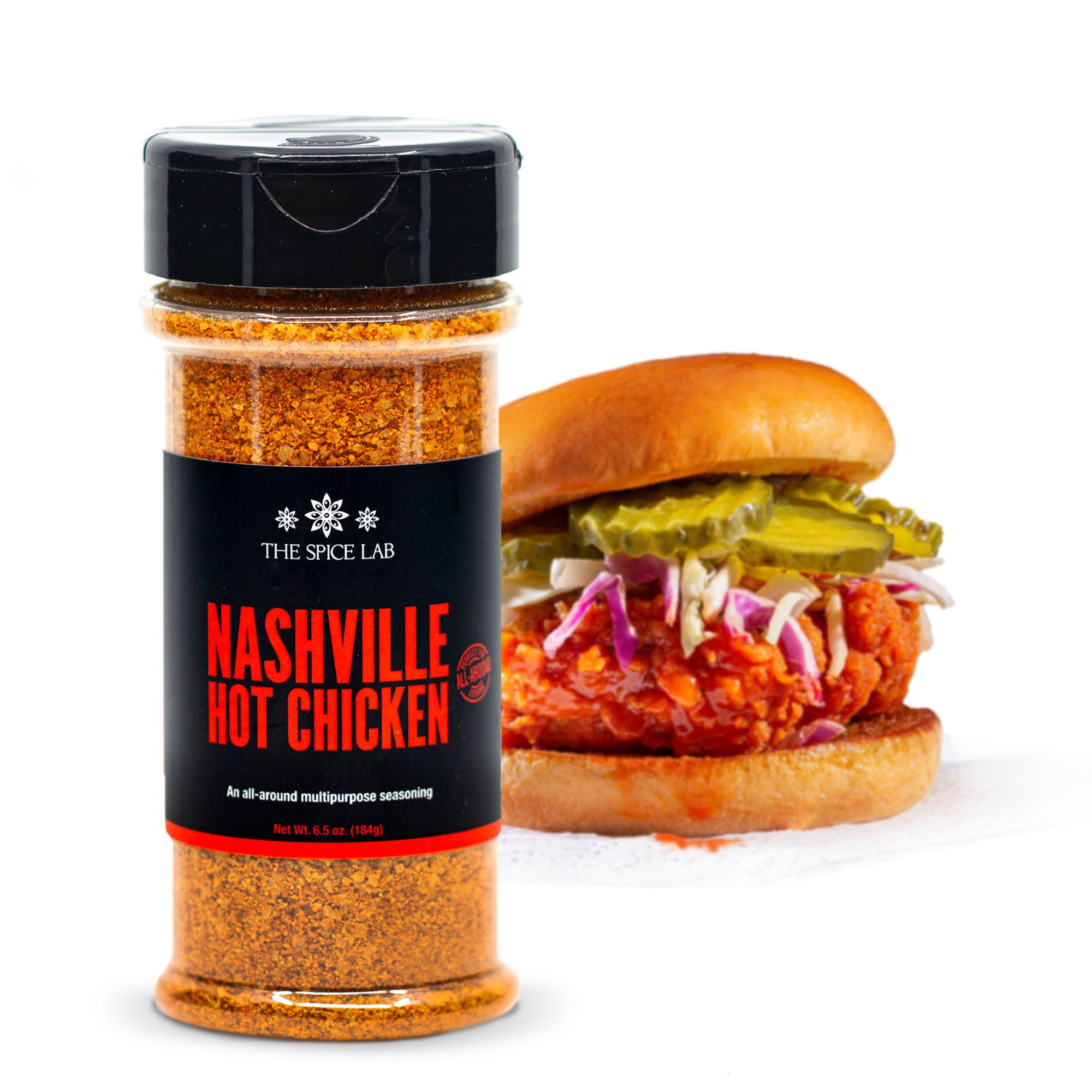 The Spice Lab Nashville Hot MDA05 Chicken Seasoning - All Purpose Spicy ...