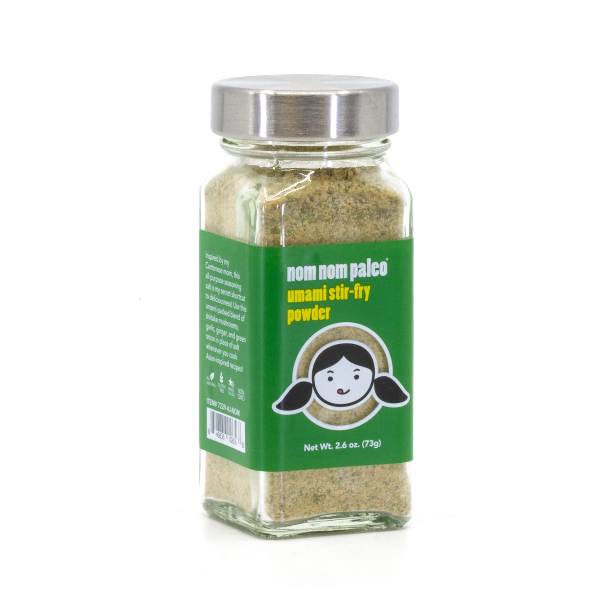 The Spice Lab Nom BDF32 Nom Paleo Stir Powder - 2.6 oz French Jar ...