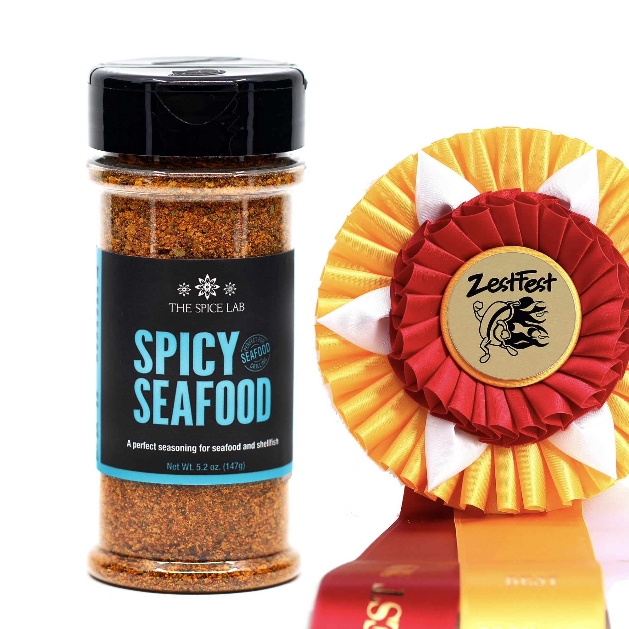 The Spice Lab Spicy Fish & Seafood Rub Seasoning - Spicy Salmon ...