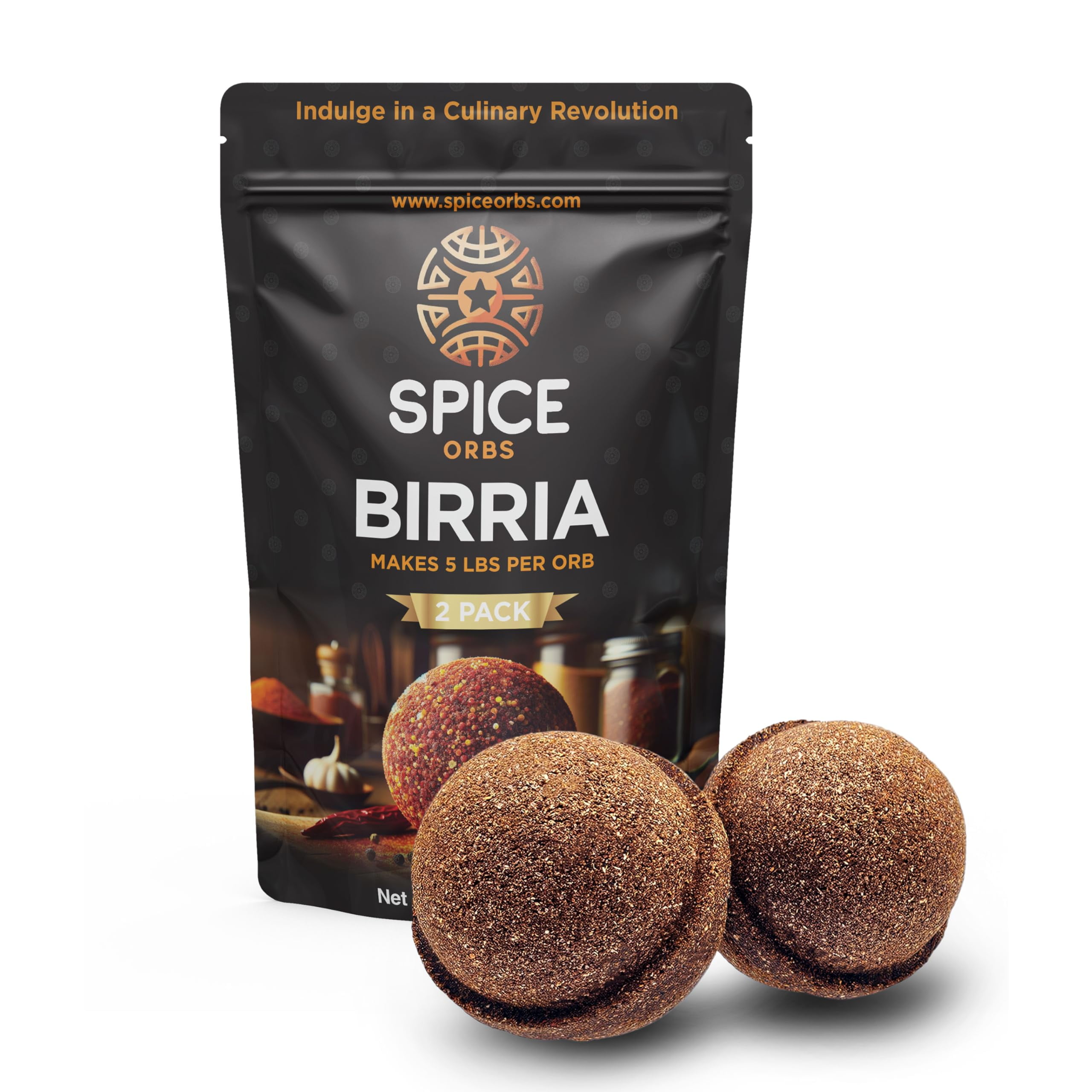 Spice Orbs Large Birria Bomb Spice Mix KMC22-Pack - Authentic Mexican ...