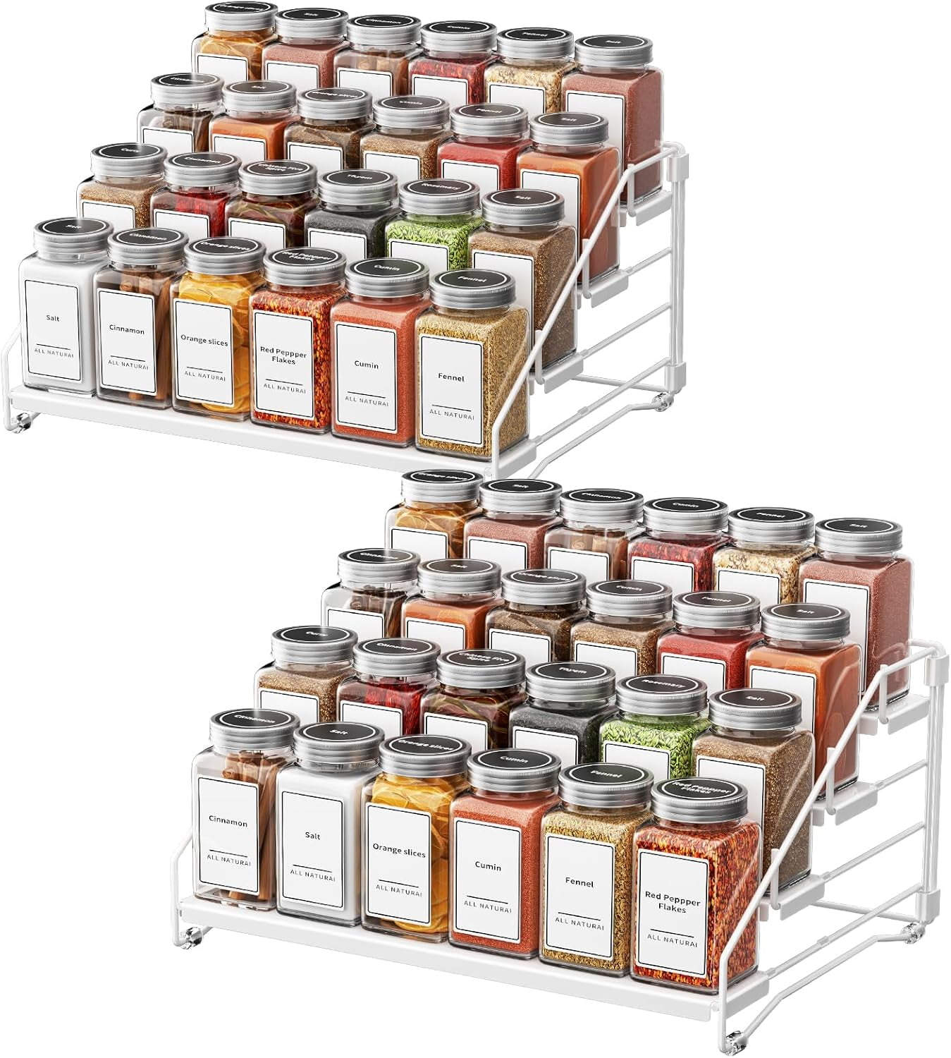 Spice Organization for Cabinet, Spice Rack Organizer, Spice Rack ...