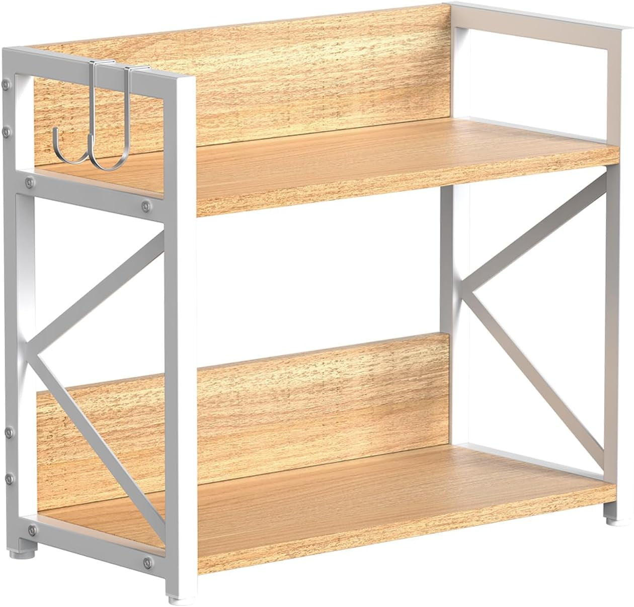 Spice-Rack-Organizer-Shelf for Kitchen Counter, 2 Tiers Coffee Bar ...