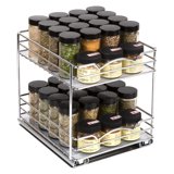 ClosetMaid Adjustable 3 Shelf Spice Rack Organizer for Cabinet/Wall ...