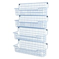 Spice Rack Wall Mount Organizer Light Blue-4 Pack - Walmart.com