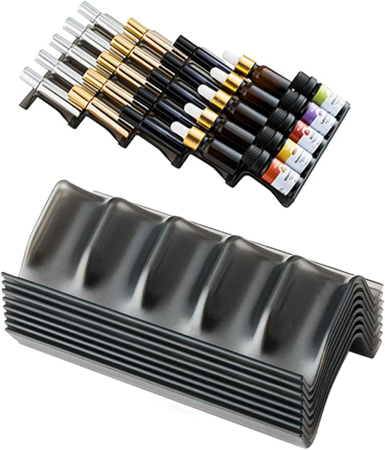 Spice Racks Holders for Essential Oils, Universal Caps Compatibility ...