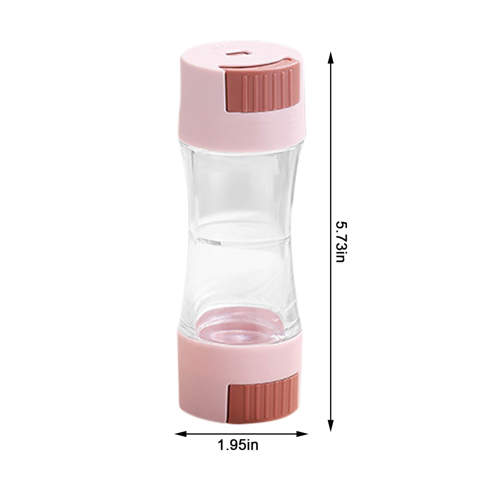 Spice Shaker Qwtwty Double-headed Double-layer Quantitative Condiment ...