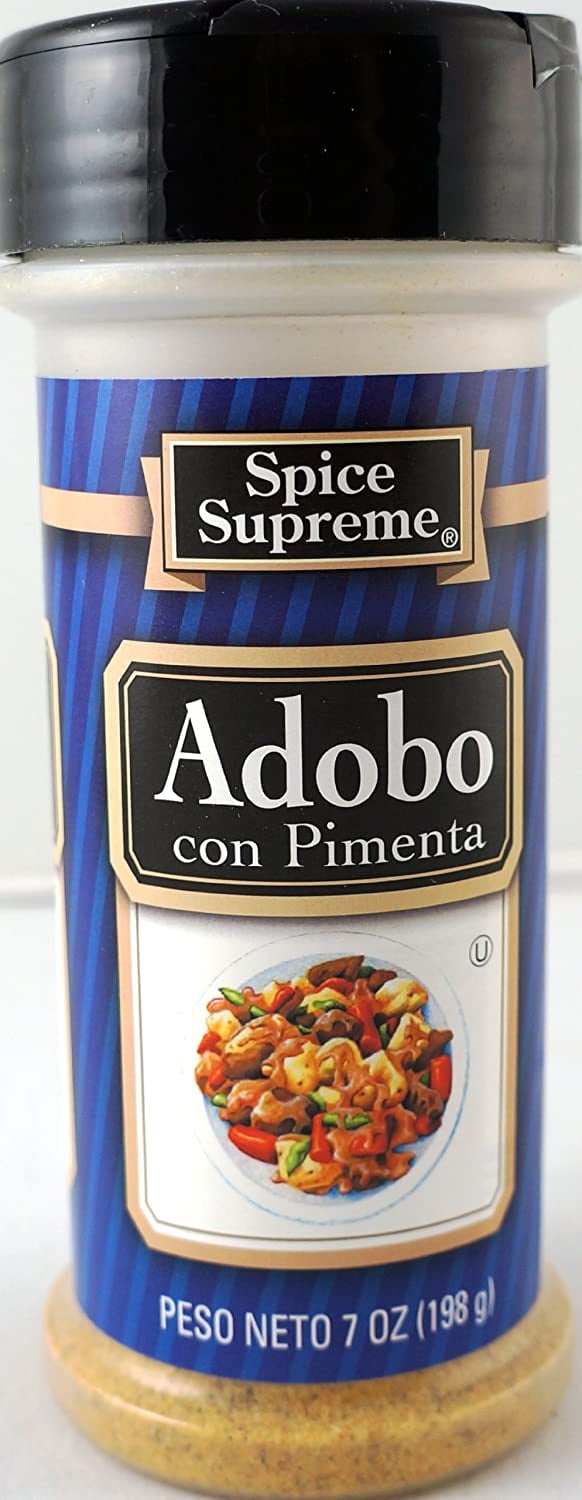 Spice Supreme Adobo Seasoning with Pimento (Single) - Walmart.com