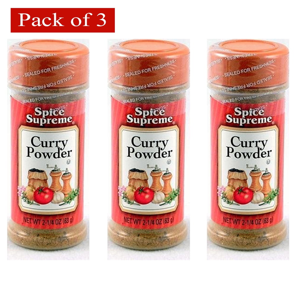 Spice Supreme - Curry Powder (63g) 380437 - Pack of 3 - Walmart.com