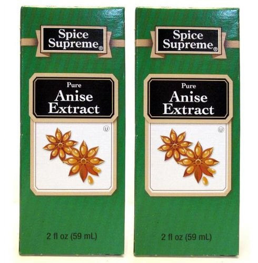 Spice Supreme Baking Flavor: Pure Anise Extract Flavoring Liquid (Pack ...