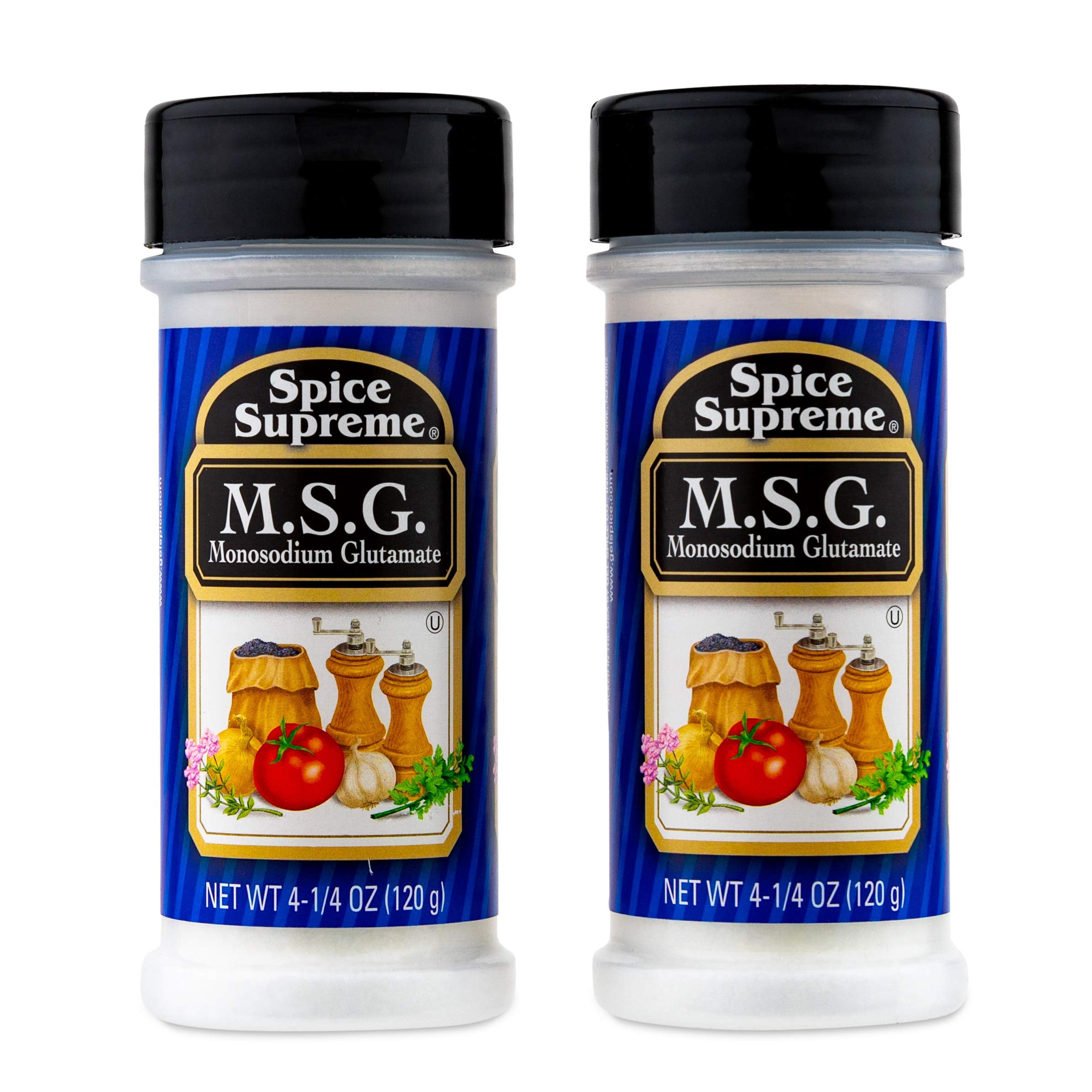 Spice Supreme M.S.G. Monosodium Glutamate, Plastic Shaker, KMC24.25-oz ...