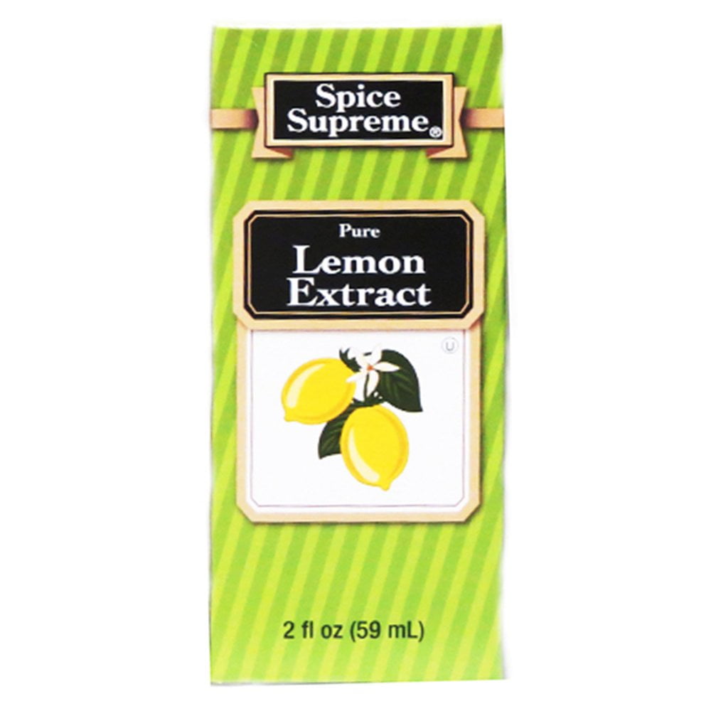 Spice Supreme- Pure Lemon Extract (59ml) 309407 - Walmart.com