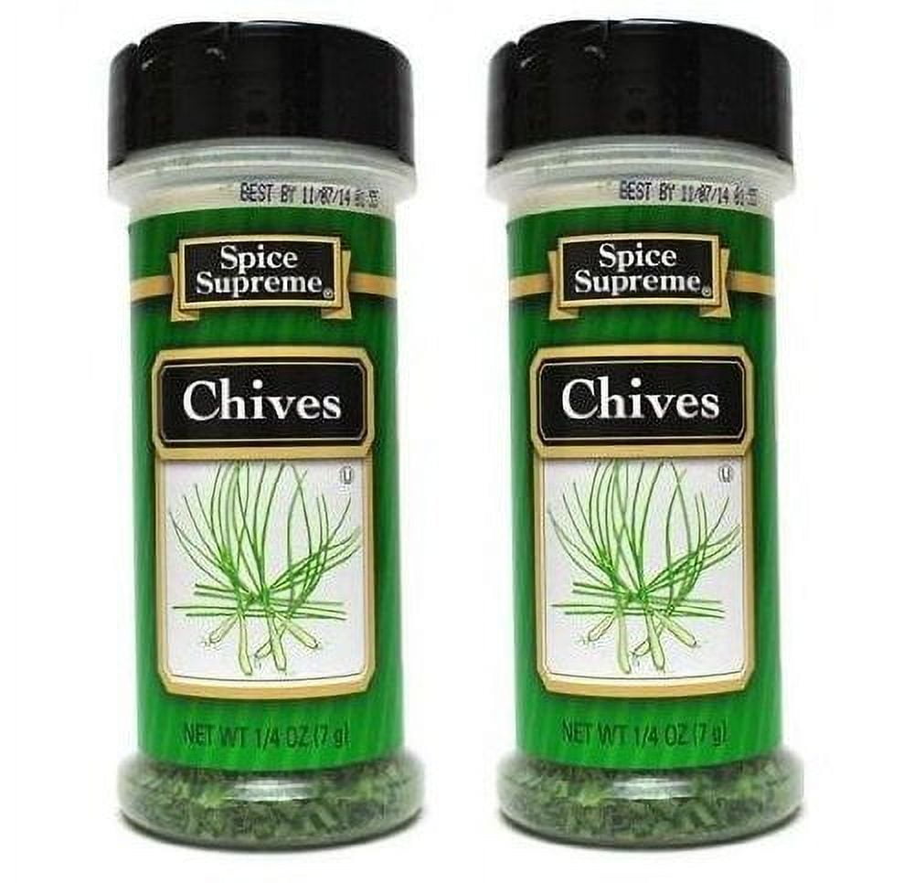 Spice Supreme Seasonings: Chives (Pack HYZ01 of 2) .25 oz Size ...