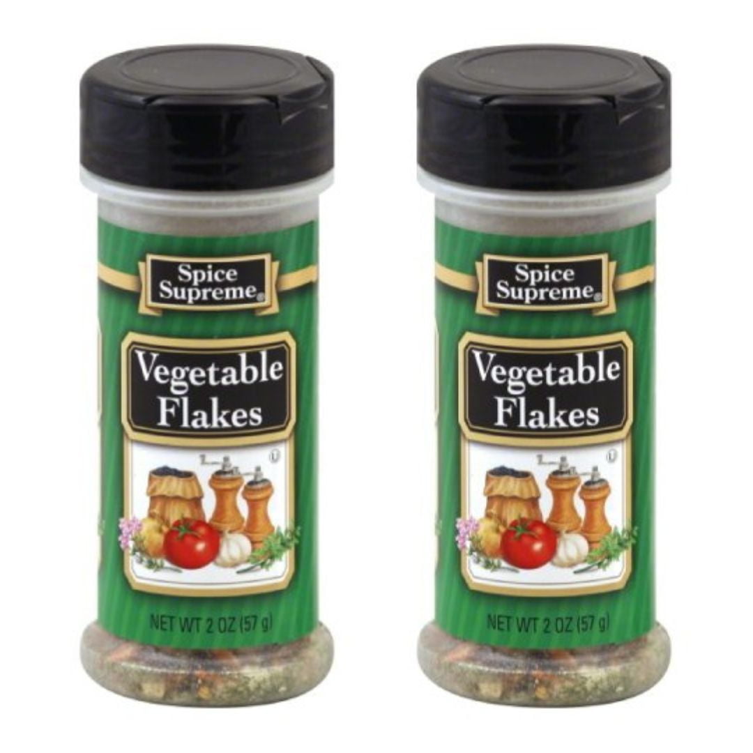 Spice Supreme Vegetable Flakes 2 Oz Pack of 2, Dried Veggie Seasoning ...
