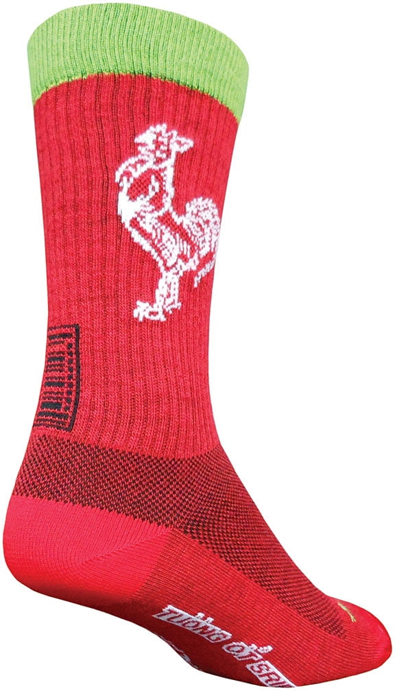 Spice Up Your Style with Sockguy 6" Crew Sriracha Socks - Size S/M ...