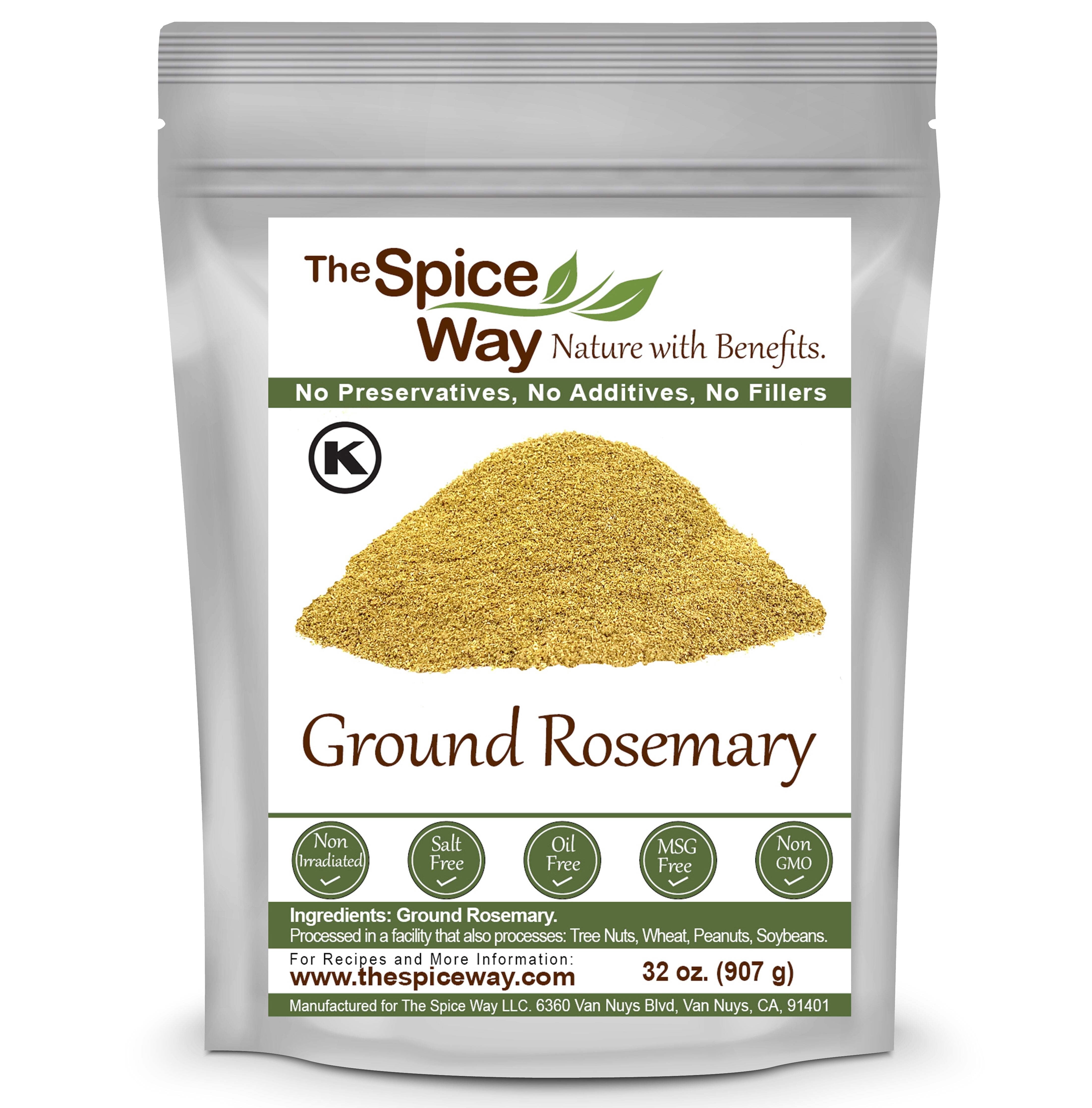 The Spice Way Ground Rosemary – European & Middle Eastern Cuisine - All ...