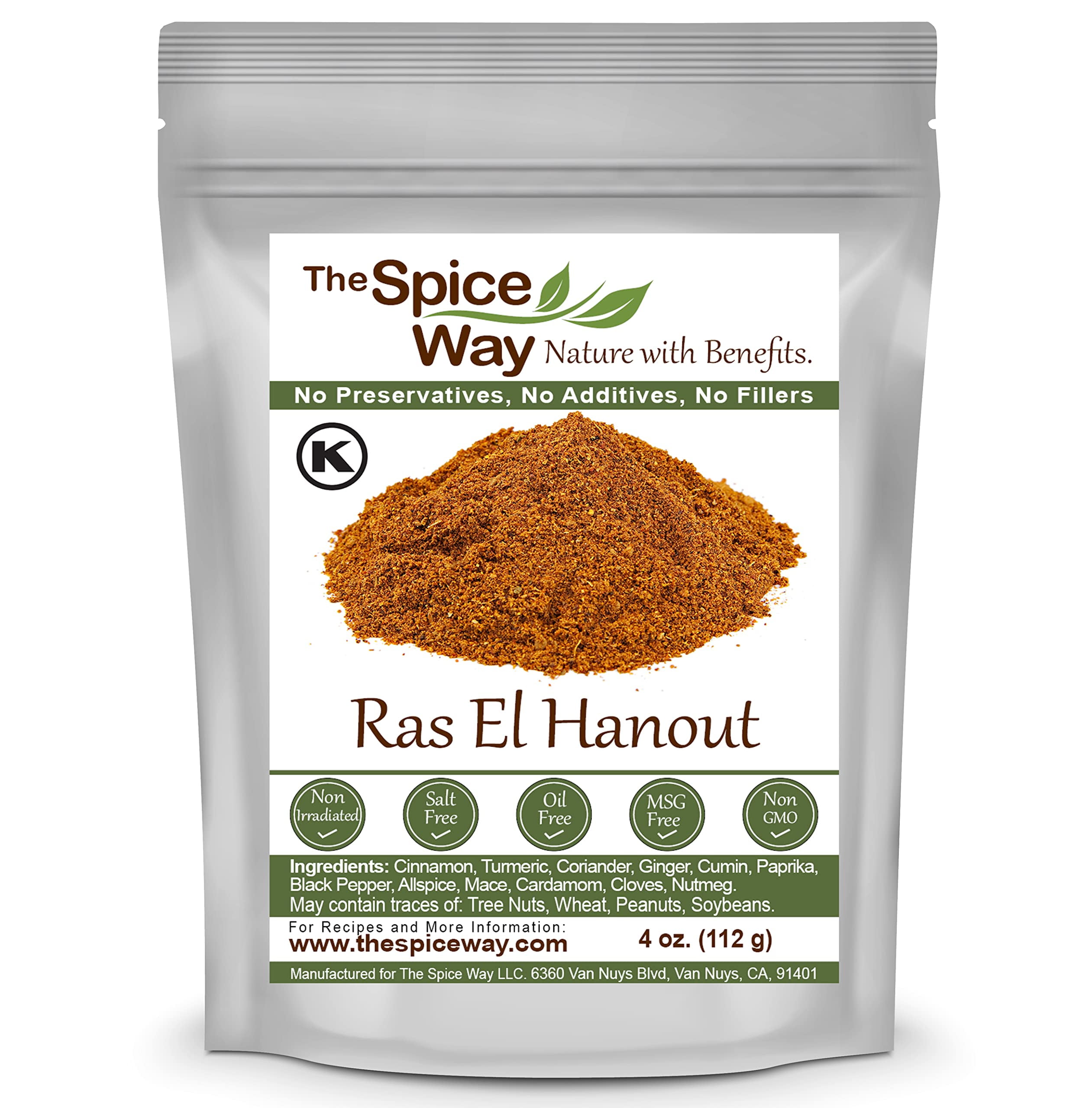 The Spice Way - Ras El Hanout H2FSDMoroccan Meat Spice Blend of ...