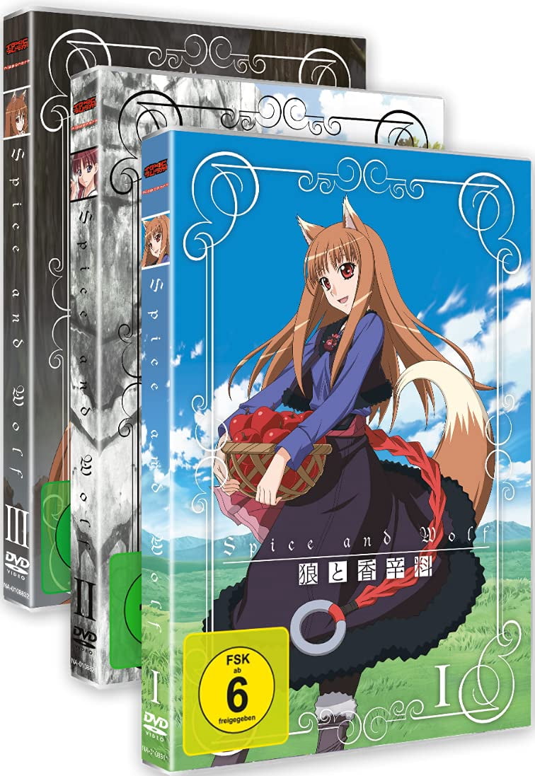Spice & Wolf - Staffel 1 - Gesamtausgabe - Bundle - Vol.1-3 - (DVD) Takeo Takahashi - Walmart.com