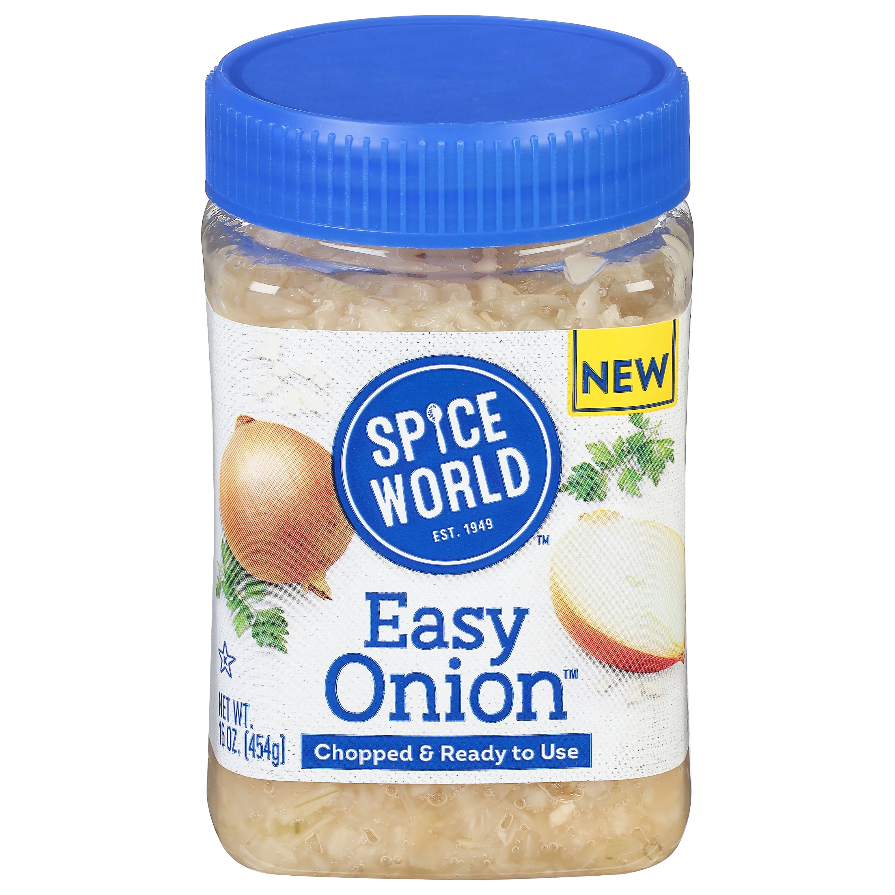 Spice World Fresh Minced Easy Onion, 16 oz Squeeze Jar - Walmart.com