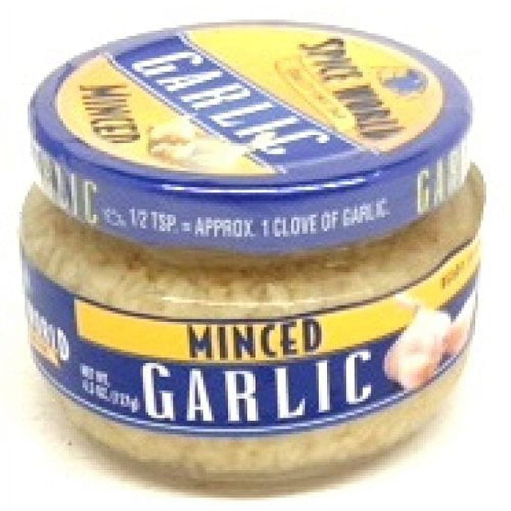 Spice World Minced Garlic MFF30 4.5 Oz Jar [Pack of 2] - Walmart.com