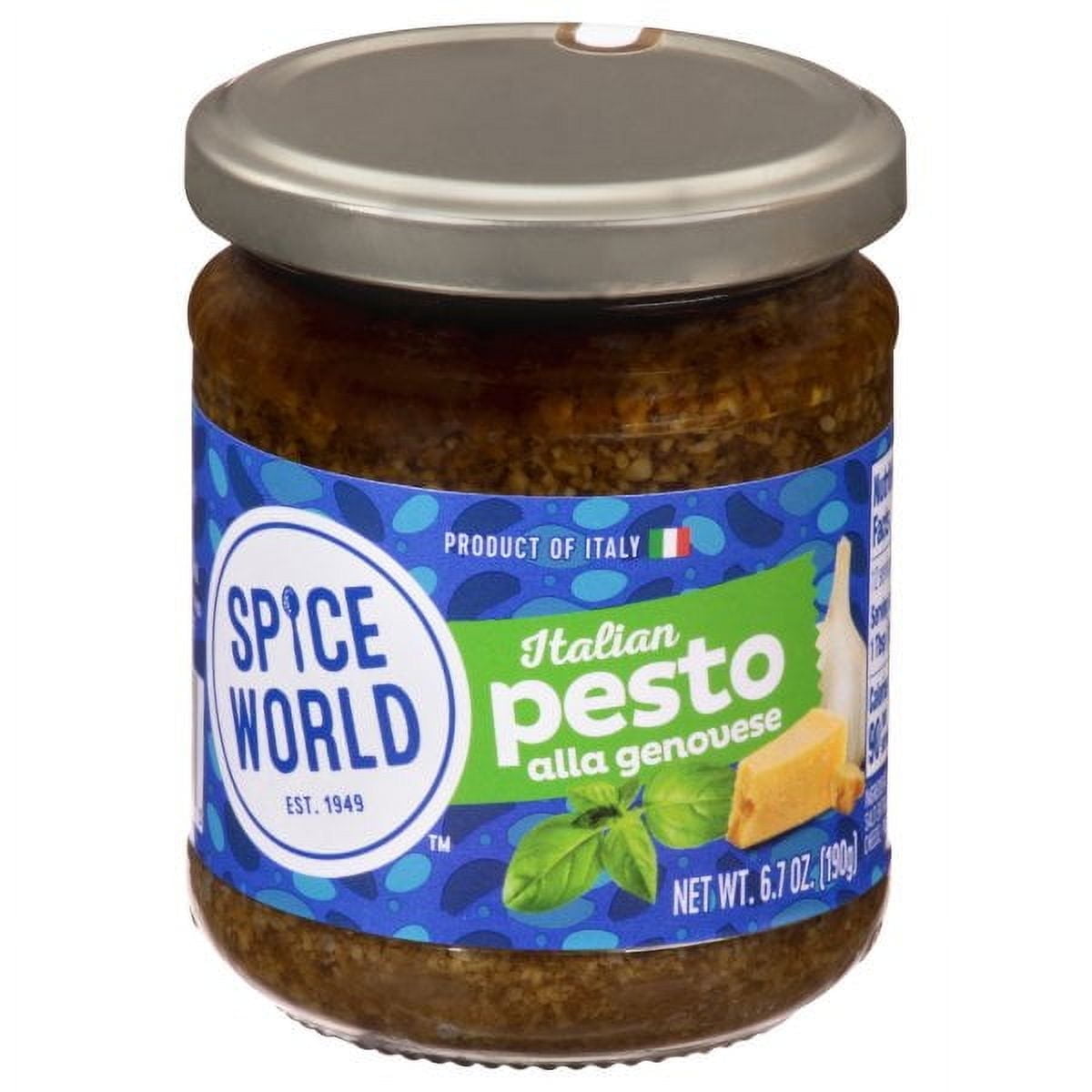 Spice World Italian Pesto, 6.7oz Jar - Seasoning Blend - Walmart.com