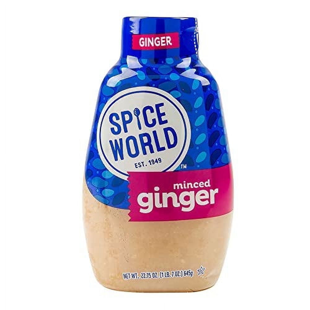 Spice World Squeeze Ginger 22.75 oz, Ready-to-Use for Stir Fry and ...