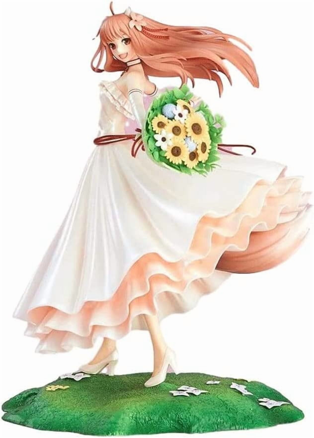 Spice and Wolf: Holo (Wedding Dress) Anime Game Character Cartoon ...