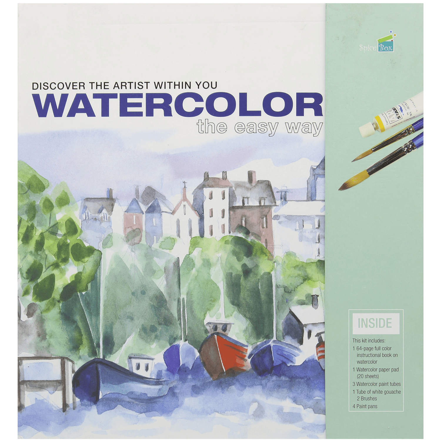 SpiceBox Art Studio Watercolor Kit - Walmart.com