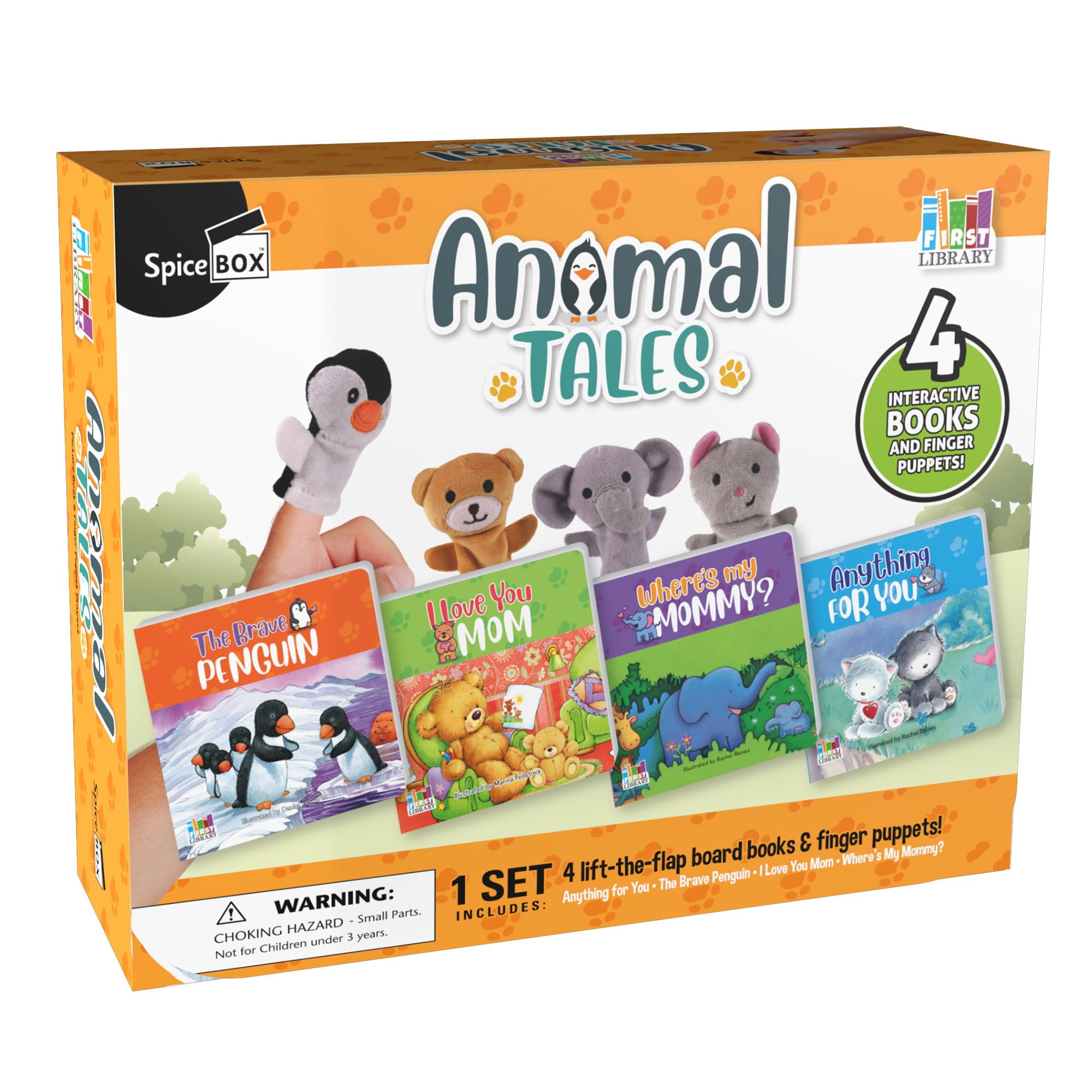 SpiceBox First Library Animal Tales: Spark Your Child's Imagination ...