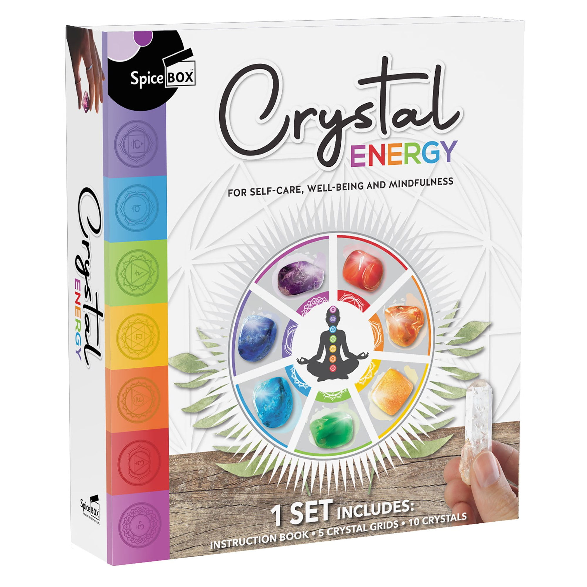 SpiceBox Gift Box: Crystal Energy Kit - Harness the Power of Crystals ...