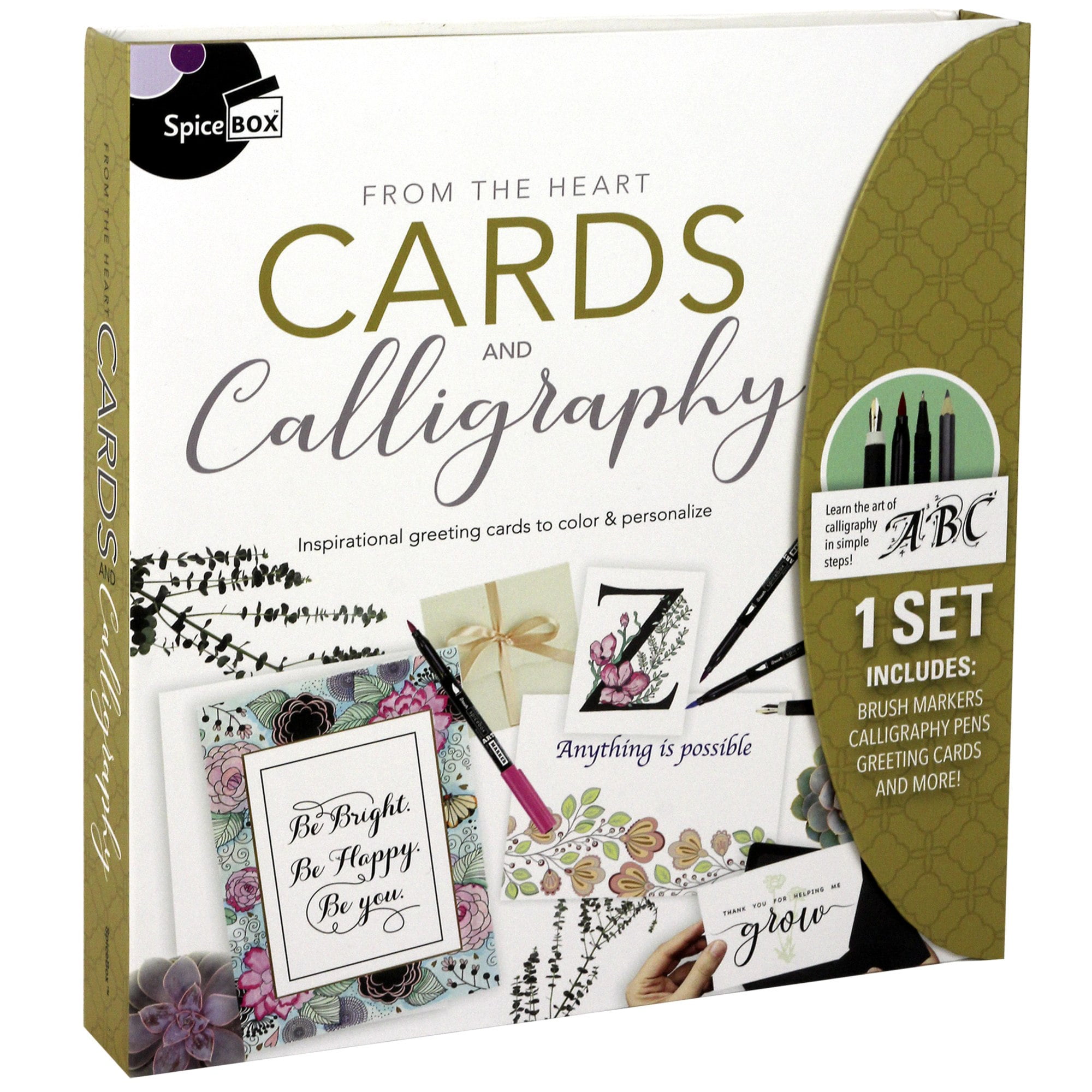 SpiceBox Sketch Plus: Cards & Calligraphy Kit - Elevate Your ...