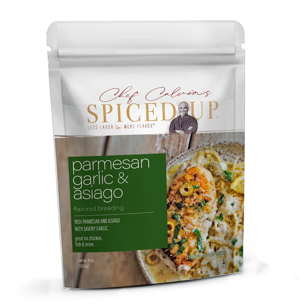 Spiced Up by Chef AKF18 Calvin Flavored Breading - Savory Garlic ...