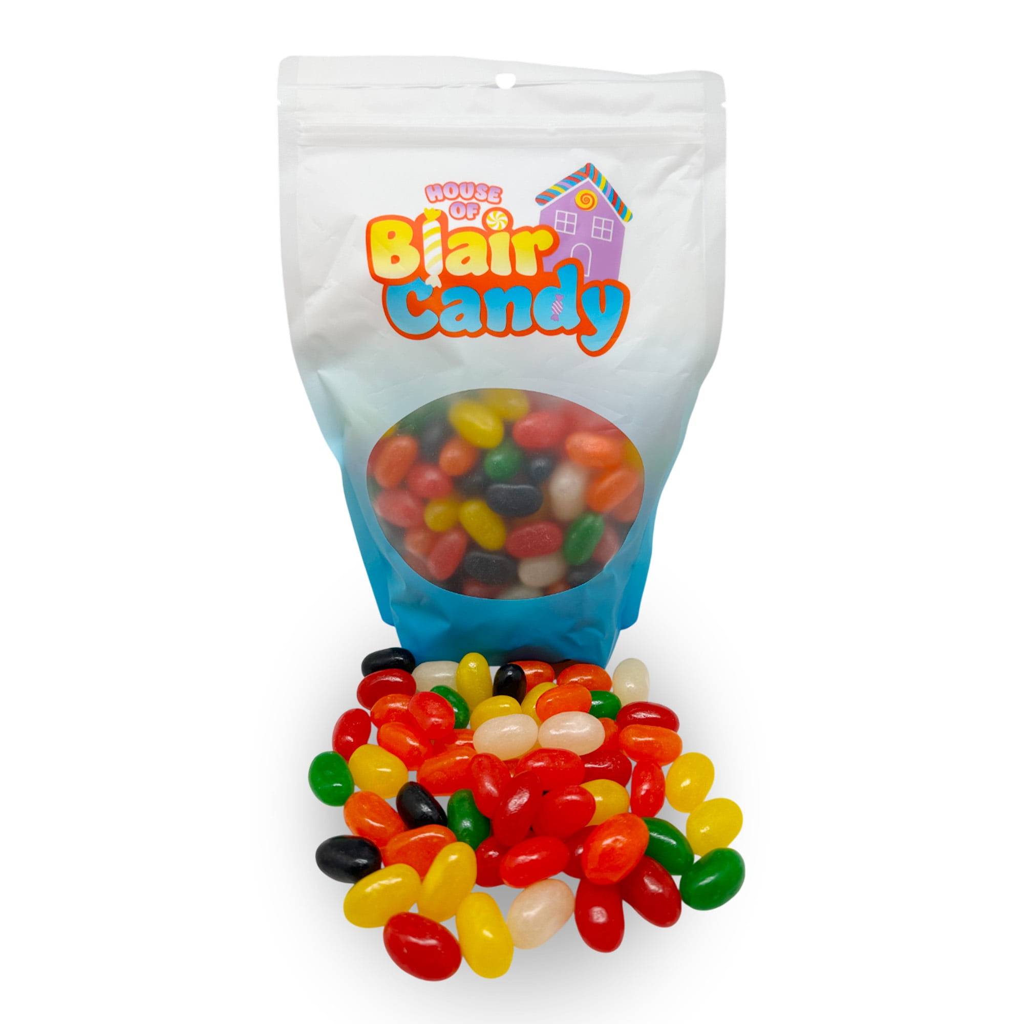 Spiced Flavored Jumbo Jelly Beans - 3 lb Resealable Stand-up Candy Bag ...