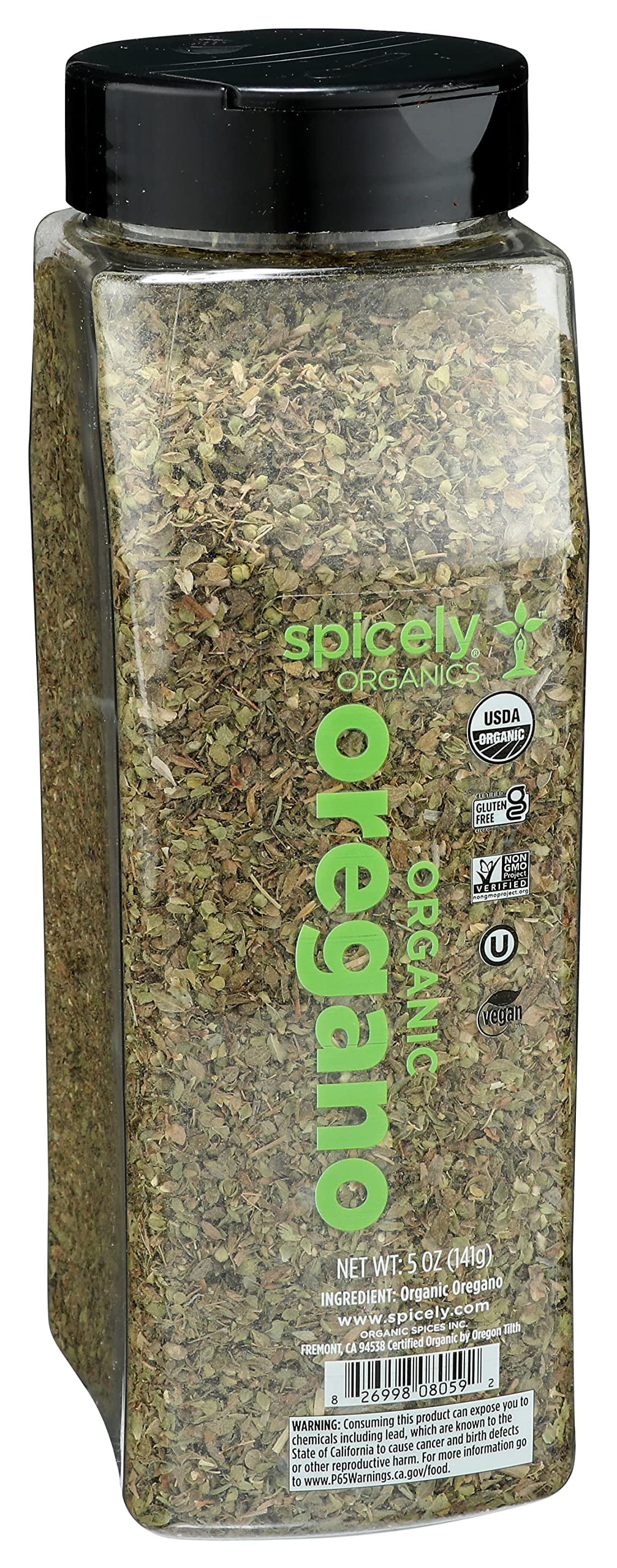 Spicely Organics Dry Oregano - Gluten Free, Club Size - Walmart.com